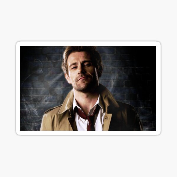 "Constantine - Matt Ryan" Sticker for Sale by Leyzel | Redbubble