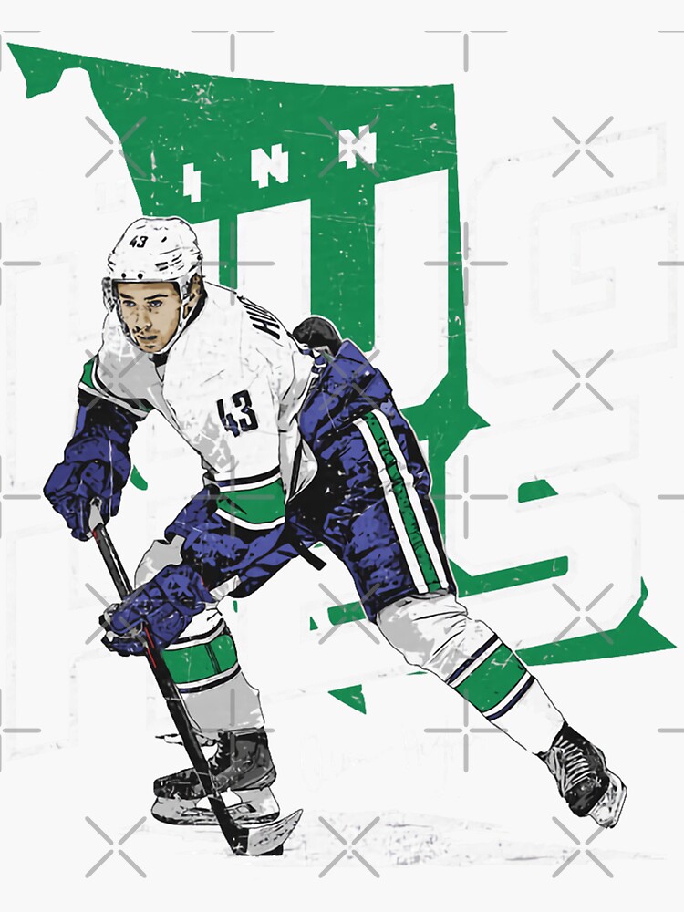 "Quinn Hughes Player Map" Sticker for Sale by wardwilliam90 | Redbubble