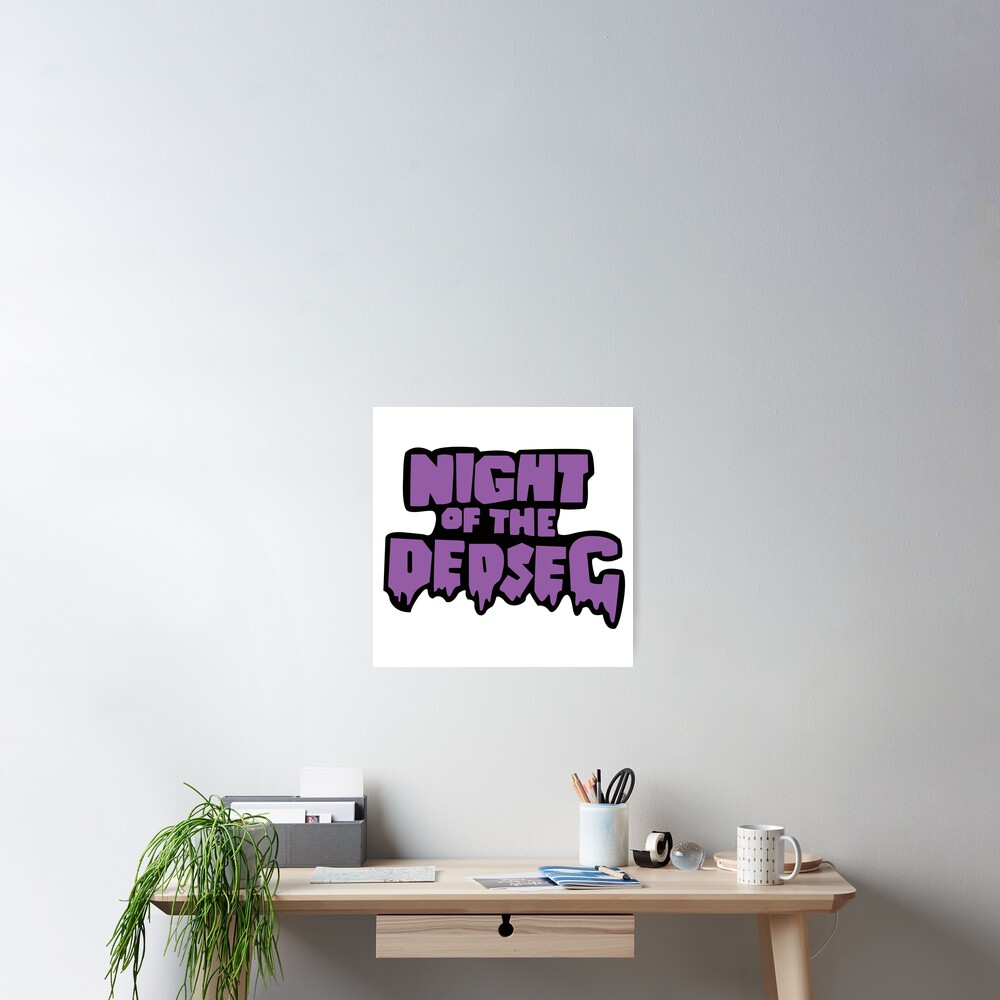 "Night of the DedSec - Purple" Poster by KORDesigns | Redbubble