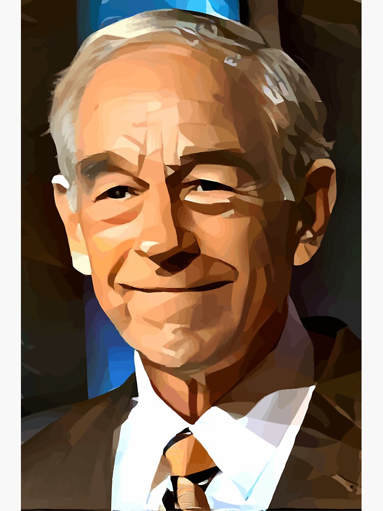 "Ron Paul - Art of Liberty - The Portrait" Sticker for Sale by ...