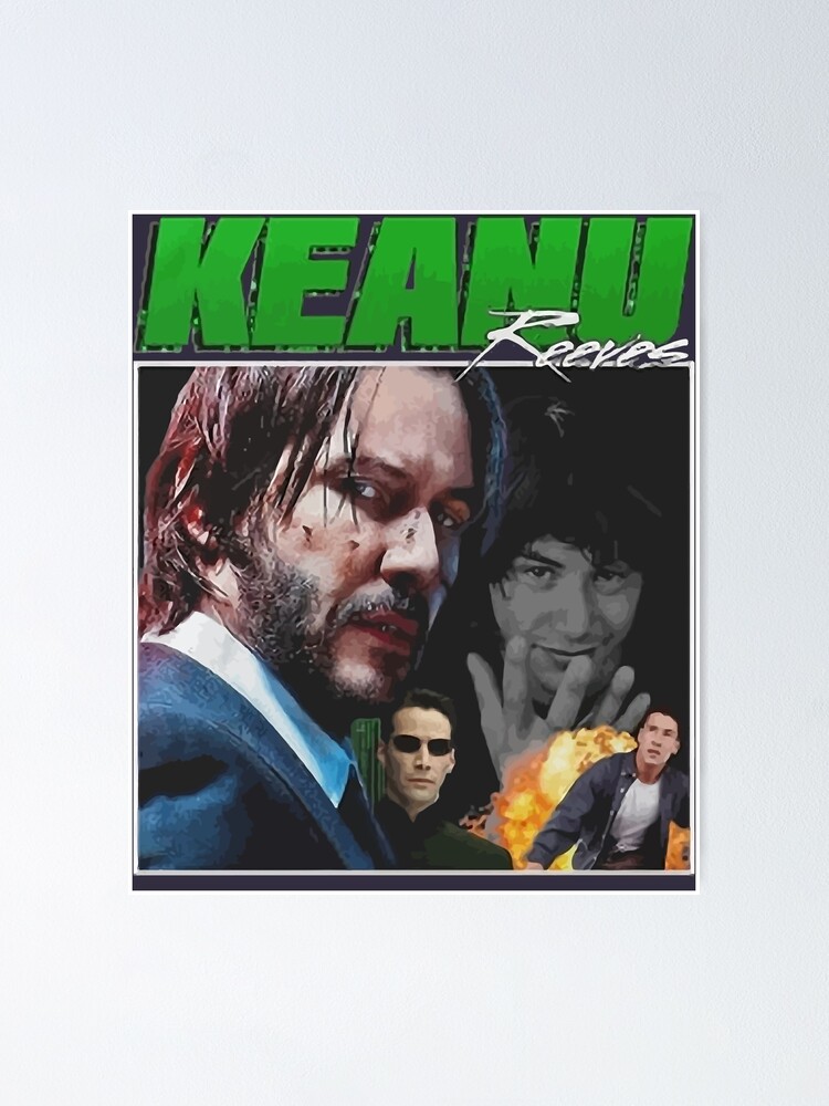 Great Model Keanu Reeves 90s Mugshot Poster For Sale By Ulrikemichel