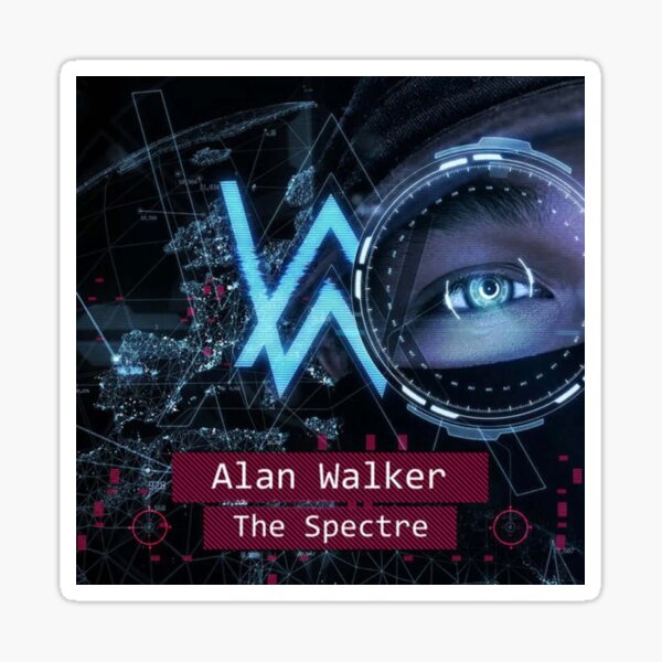 "Spectre Art" Sticker for Sale by CarlyRaw | Redbubble