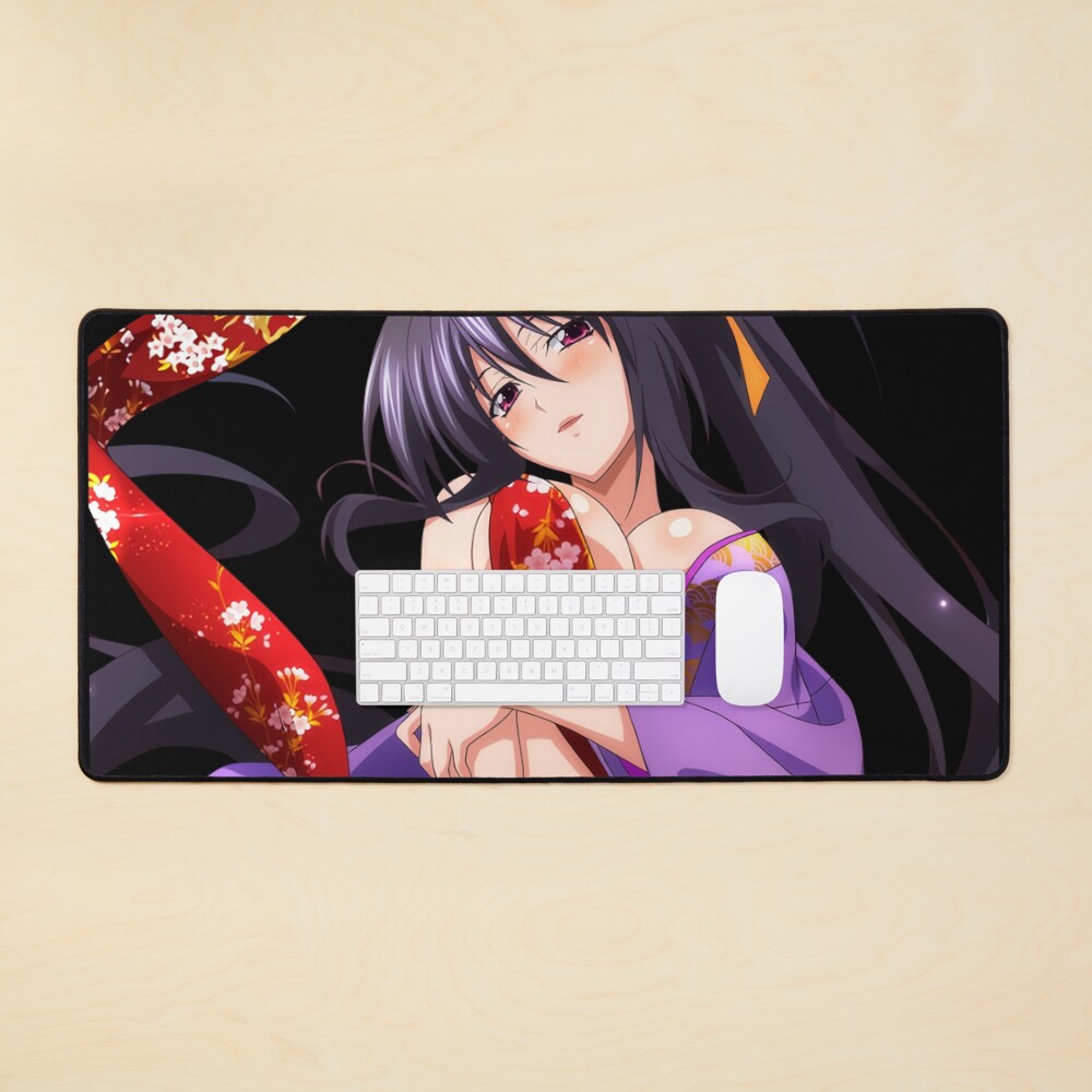 "Lewd Himejima Akeno Tits Sexy Boobs Cute (High School DxD Ecchi Hot Hentai Girl)" Mouse Pad for ...