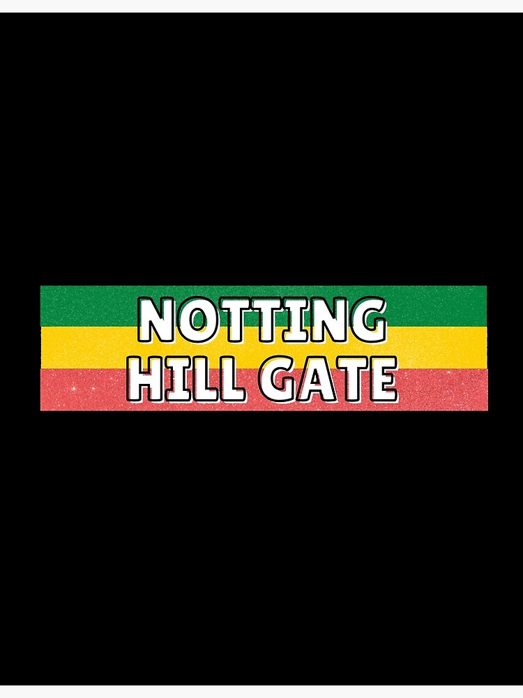 "London Underground Station Sticker and Shirt - Notting Hill Gate ...
