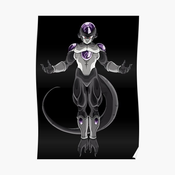 "Black Frieza" Poster for Sale by Pokenumb | Redbubble