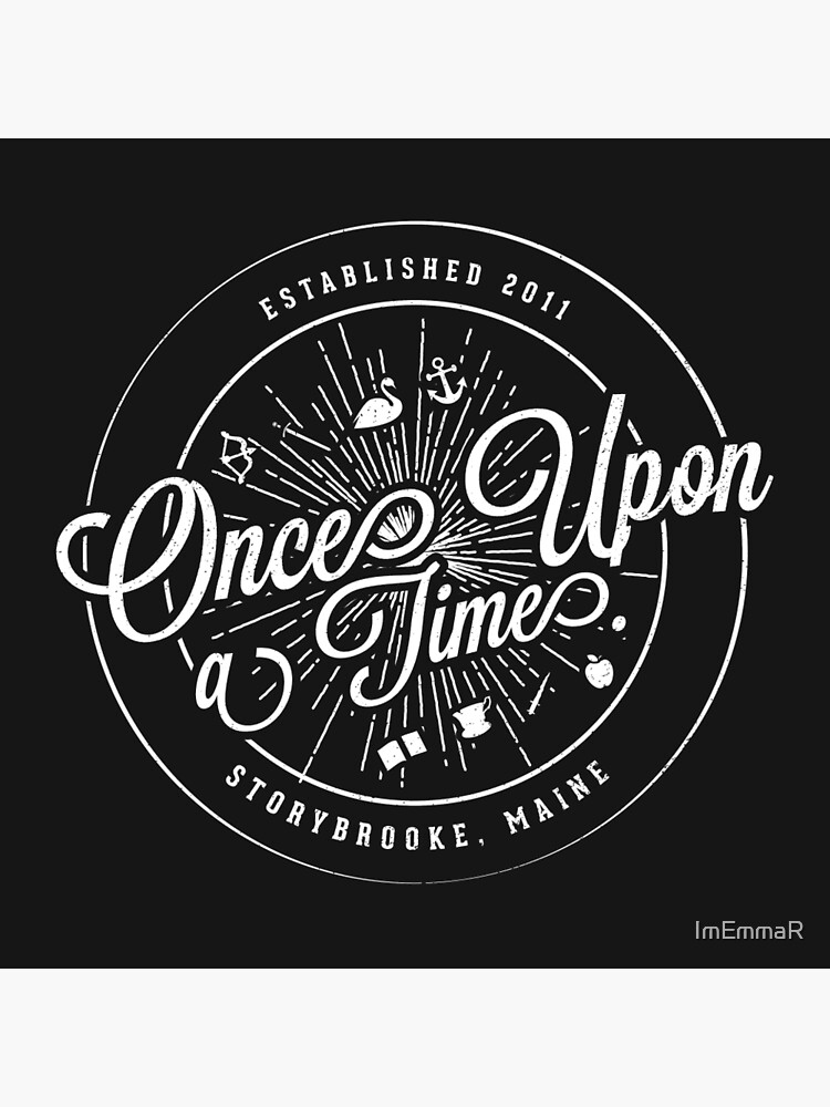 "Once Upon A Time / TV / Badge Design" Poster for Sale by ImEmmaR ...