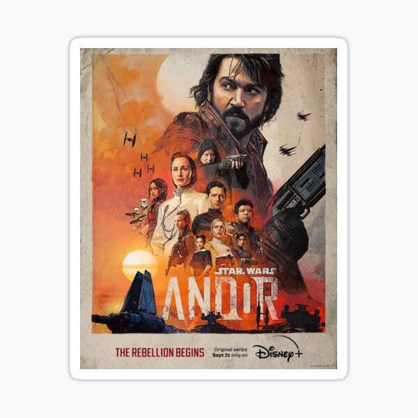 "Andor movie " Sticker for Sale by Aeyssa | Redbubble