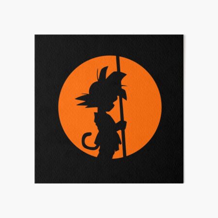 "Dragon Ball Goku Sticker Design Dragon Ball Goku Stickers" Art Board ...