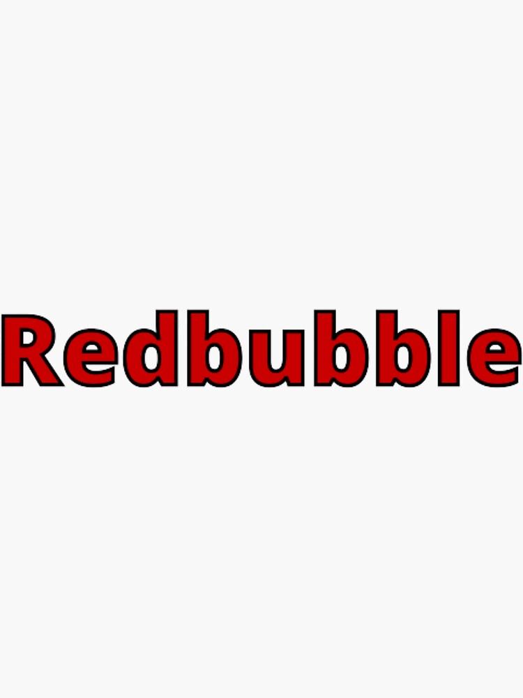"Redbubble " Sticker for Sale by Gamage-Designs | Redbubble