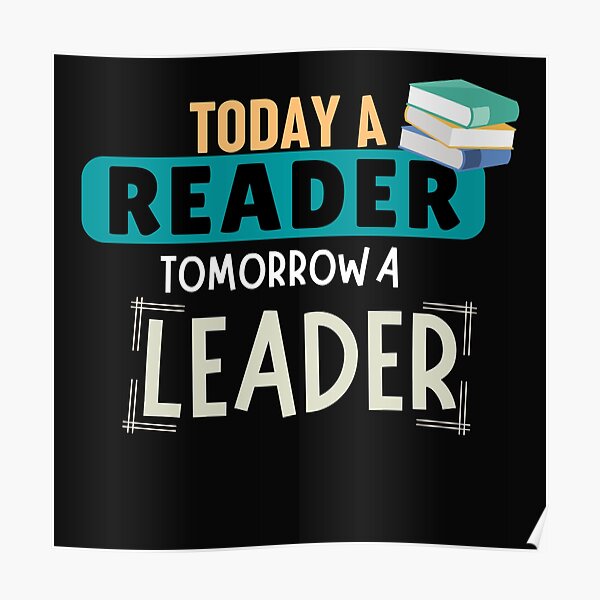 Póster «Hoy un Lector Mañana un Líder, feliz día de la alfabetización ...