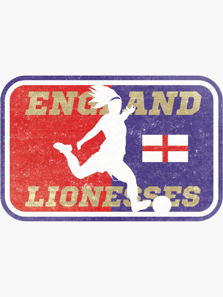 "England Lionesses Football Logo " Sticker for Sale by yourcustop ...