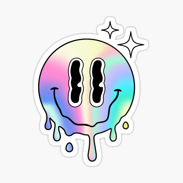 "Funny happy smiley" Sticker for Sale by SweetKidsDesign | Redbubble