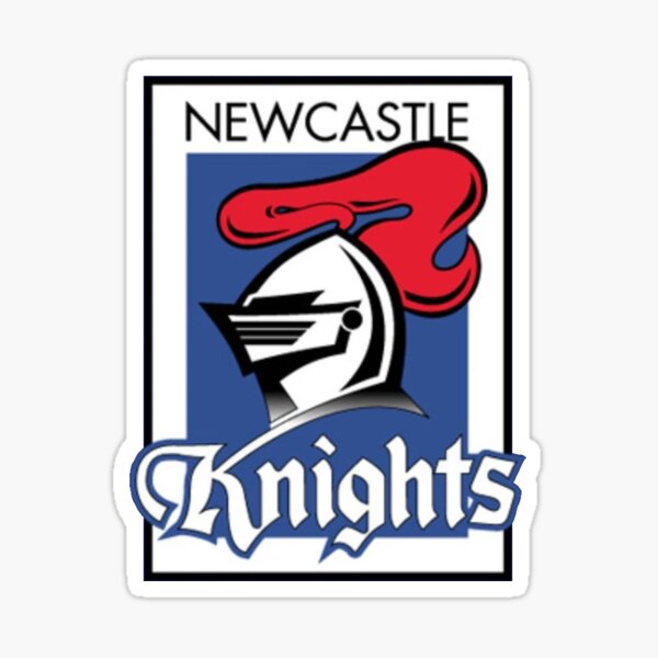 "newcastle>knights>nrl " Sticker for Sale by jarahitu | Redbubble