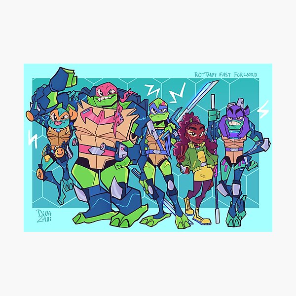 "ROTMNT Fast Forward" Photographic Print by DinaLani | Redbubble