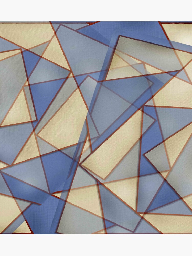 "Triangle Design" Sticker for Sale by Splendourlane | Redbubble