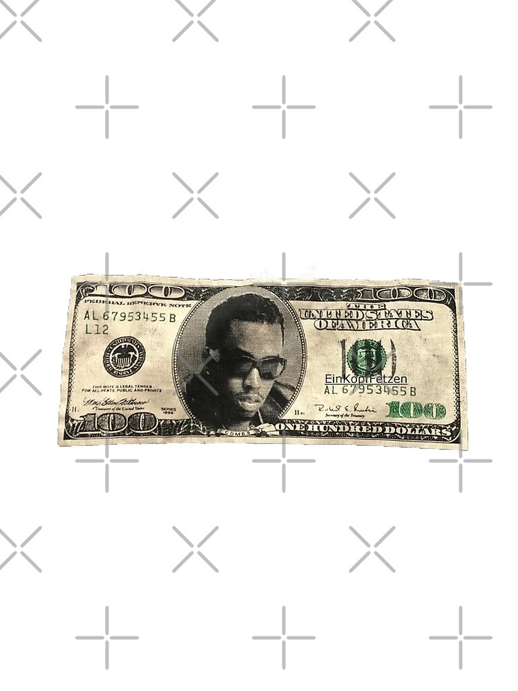 "Puff Daddy $100 Design" Poster for Sale by EinKopfFetzen | Redbubble