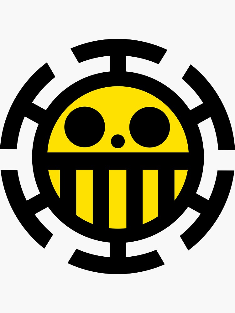 "trafalgar law " Sticker for Sale by NjenongXplit | Redbubble