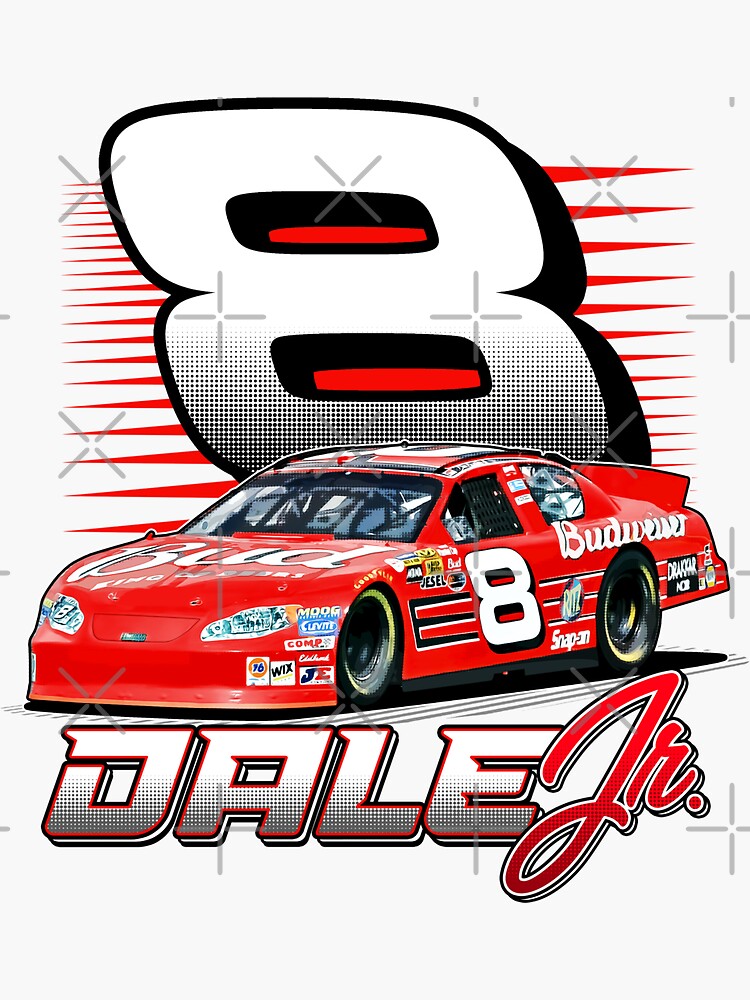 "Dale Earnhardt Jr. Great 8 Nascar " Sticker for Sale by heatshop ...