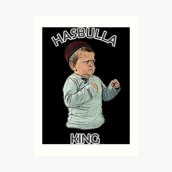 "Hasbulla Magomedov Mini Khabib - King" Art Print for Sale by Jamesebb ...