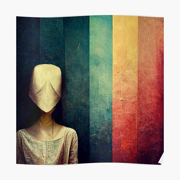 "The Outward Mask" Poster for Sale by audhd-duality | Redbubble