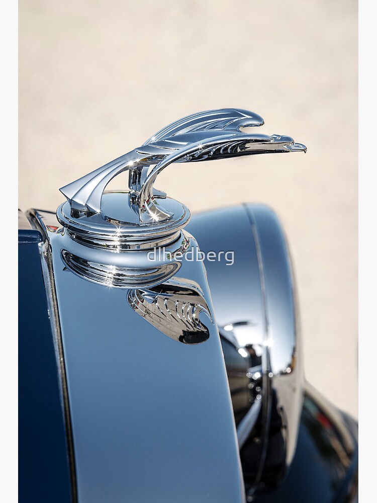 "Ford Model A Hood Ornament" Art Board Print for Sale by dlhedberg ...