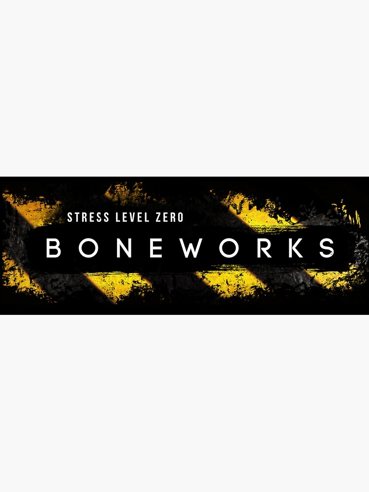 "Boneworks Logo - Stress Level Zero - Boneworks Merch, Bonelab Logo ...