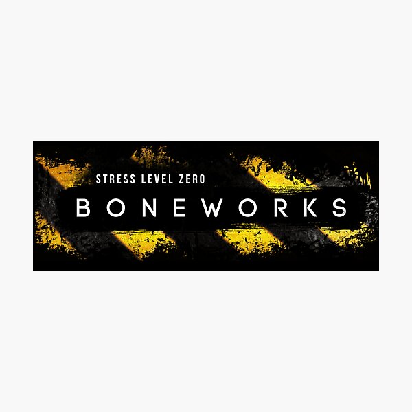 "Boneworks Logo - Stress Level Zero - Boneworks Merch, Bonelab Logo ...