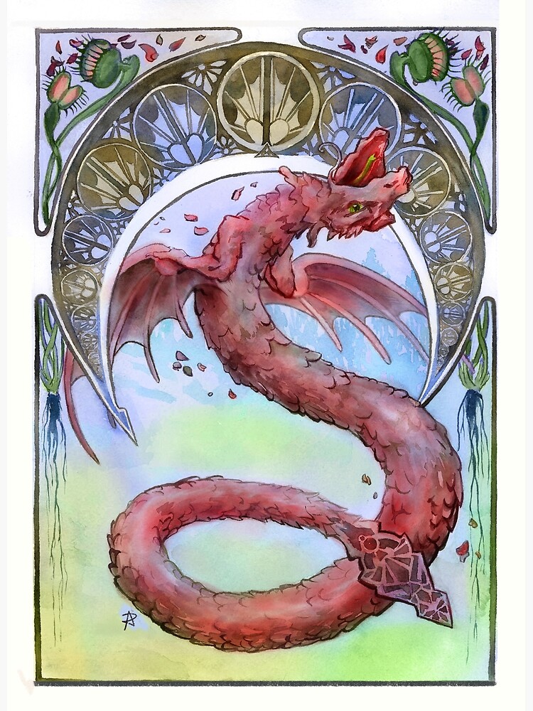 "Reptisaurus the Terrible (Art Deco)" Poster for Sale by Klenda-V ...