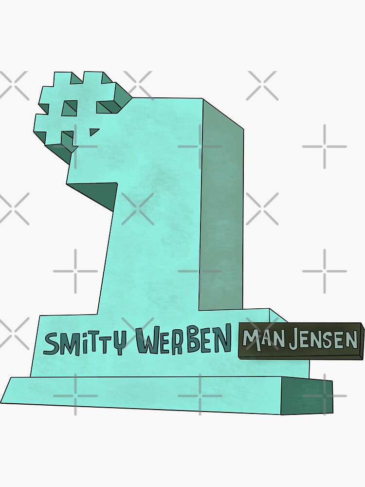"Smitty Werbenjägermanjensen SpongeBob " Sticker for Sale by ...