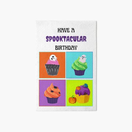 "Wishing you a SPOOKtacular Birthday- Halloween Themed TREATY Birthday ...