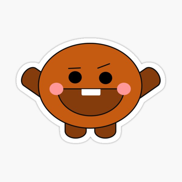 "BTS SHOOKIE" Sticker for Sale by Cystal231 | Redbubble