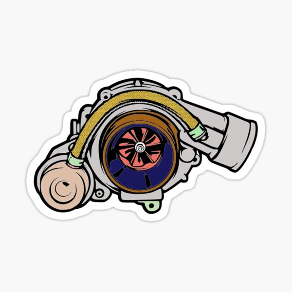 "Animated turbo" Sticker for Sale by shanilhasantha | Redbubble