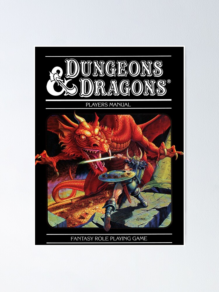 "DUNGEONS AND DRAGONS" Poster for Sale by jlouise5 | Redbubble