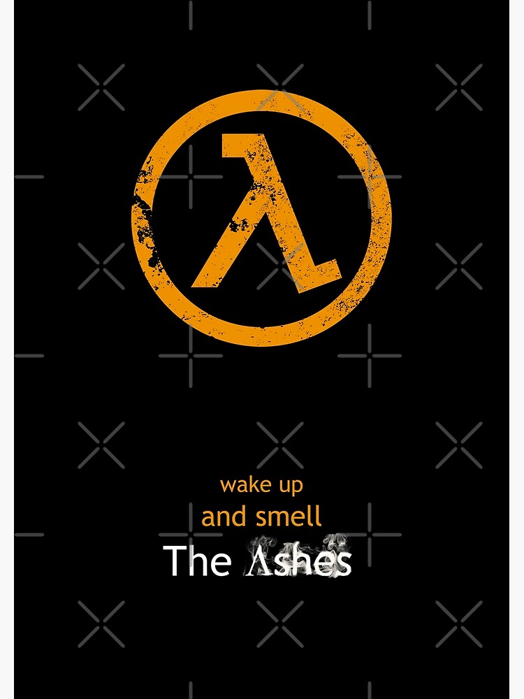 "Half-Life Lambda Poster - Flat" Art Print by TheFilmGeek | Redbubble