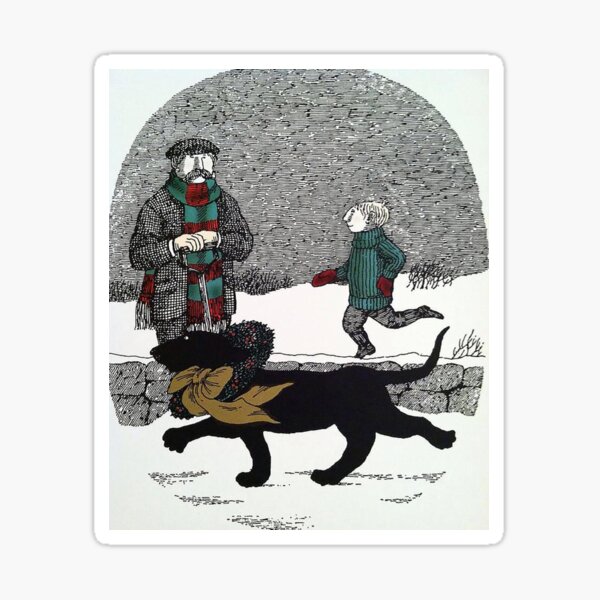 " edward gorey art" Sticker for Sale by samchim22 | Redbubble