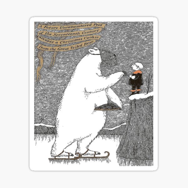 " edward gorey art" Sticker for Sale by samchim22 | Redbubble