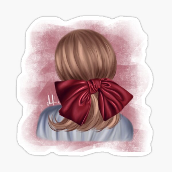 "French Lady" Sticker for Sale by Moniartprints | Redbubble