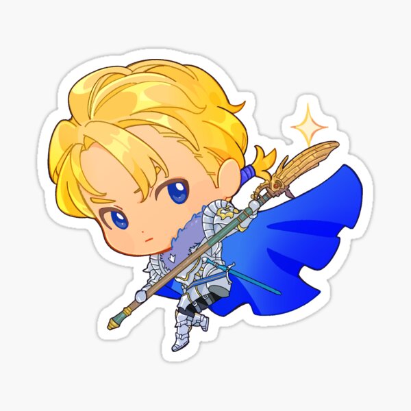 "Dimitri (3hopes)" Sticker for Sale by contra-entry | Redbubble