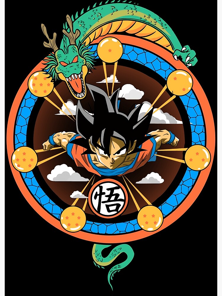 "Goku Circle Of Dragon Balls/Best Design For You" Poster for Sale by ...