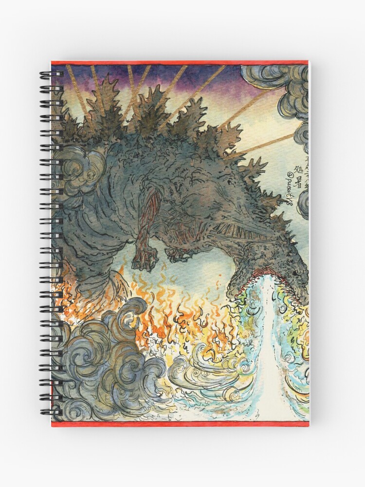 "shin godzilla" Spiral Notebook by Jinouga31 | Redbubble