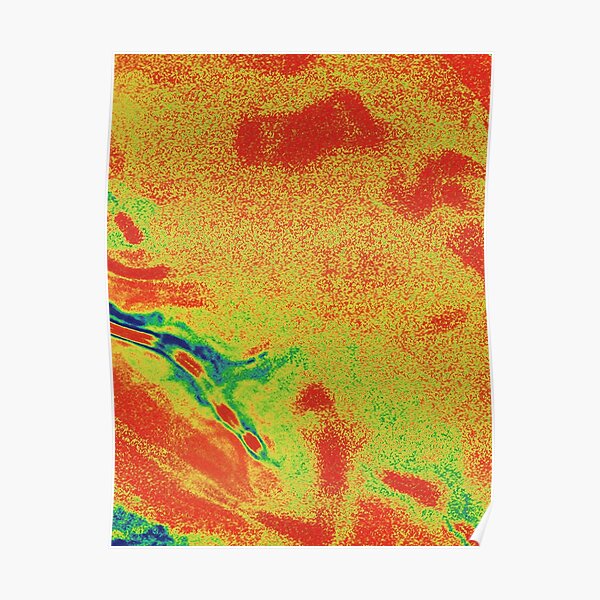 "Heatmap" Poster for Sale by PissShop | Redbubble