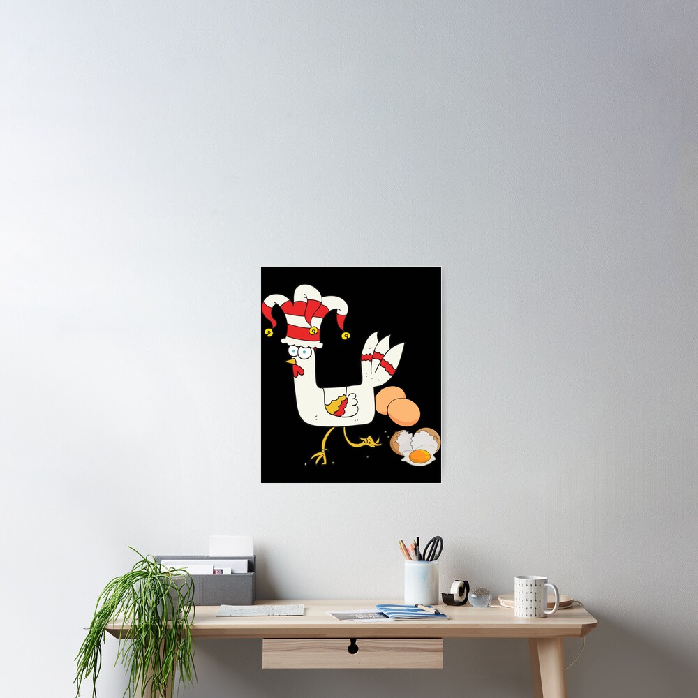 Póster «Meme de pollo corriendo - Meme de gallina corriendo, pollo ...