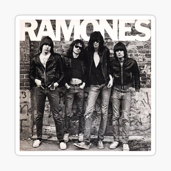 "The Ramones Legend" Sticker for Sale by mgreenwoody | Redbubble