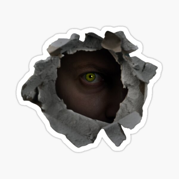 "Eye" Sticker for Sale by oksim7 | Redbubble