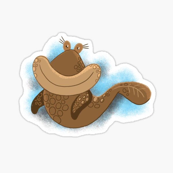 "Happy mudskipper" Sticker for Sale by jasmineberry | Redbubble