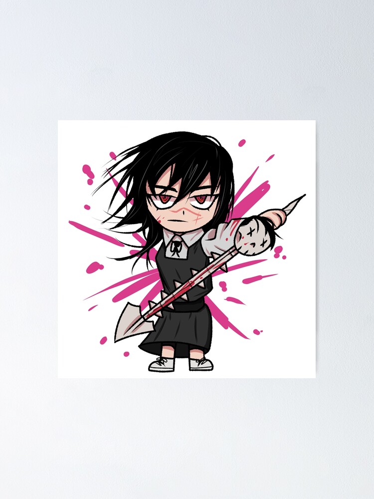 "Asa Mitaka War Chibi | Chainsaw Man " Poster for Sale by Vomy | Redbubble