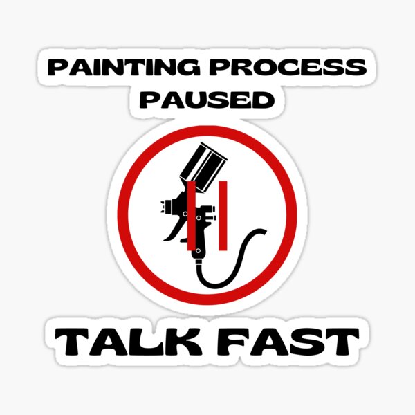 "Auto Body Painter Design Painting Process Paused Talk Fast Automotive ...