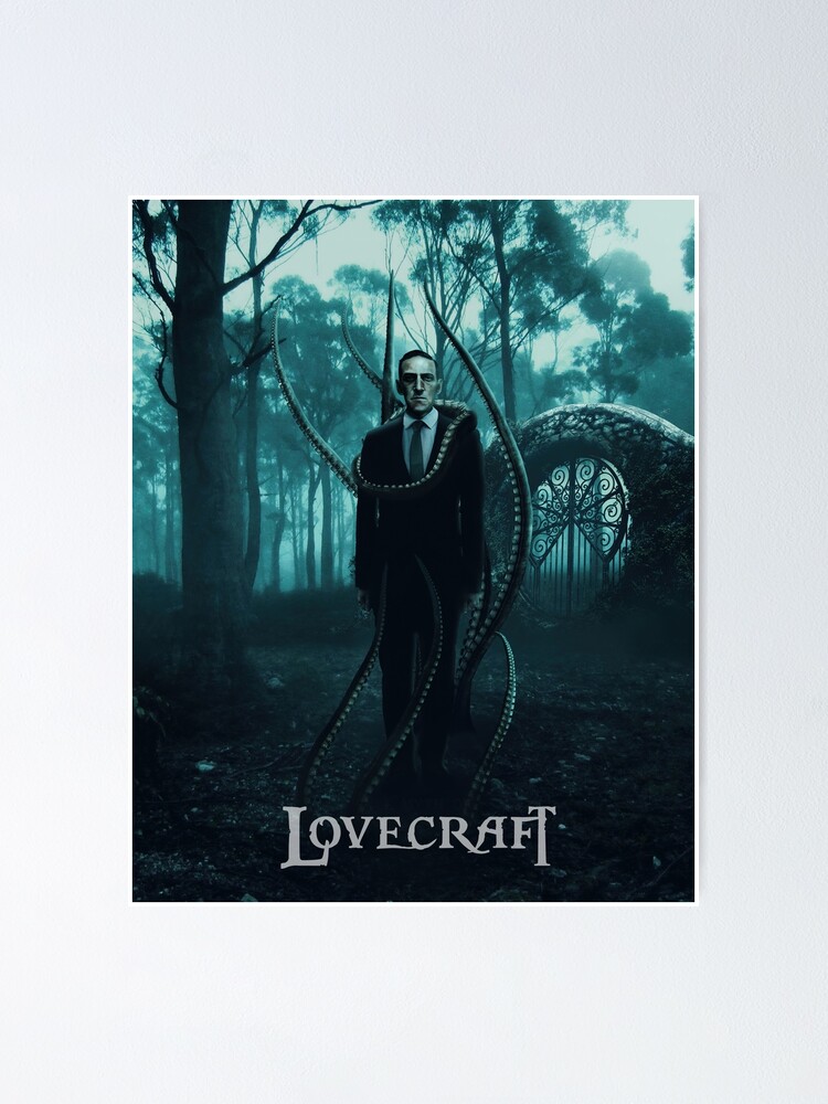 "HP Lovecraft" Poster for Sale by camikaze-es | Redbubble