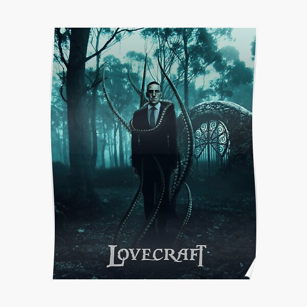 "HP Lovecraft" Poster for Sale by camikaze-es | Redbubble