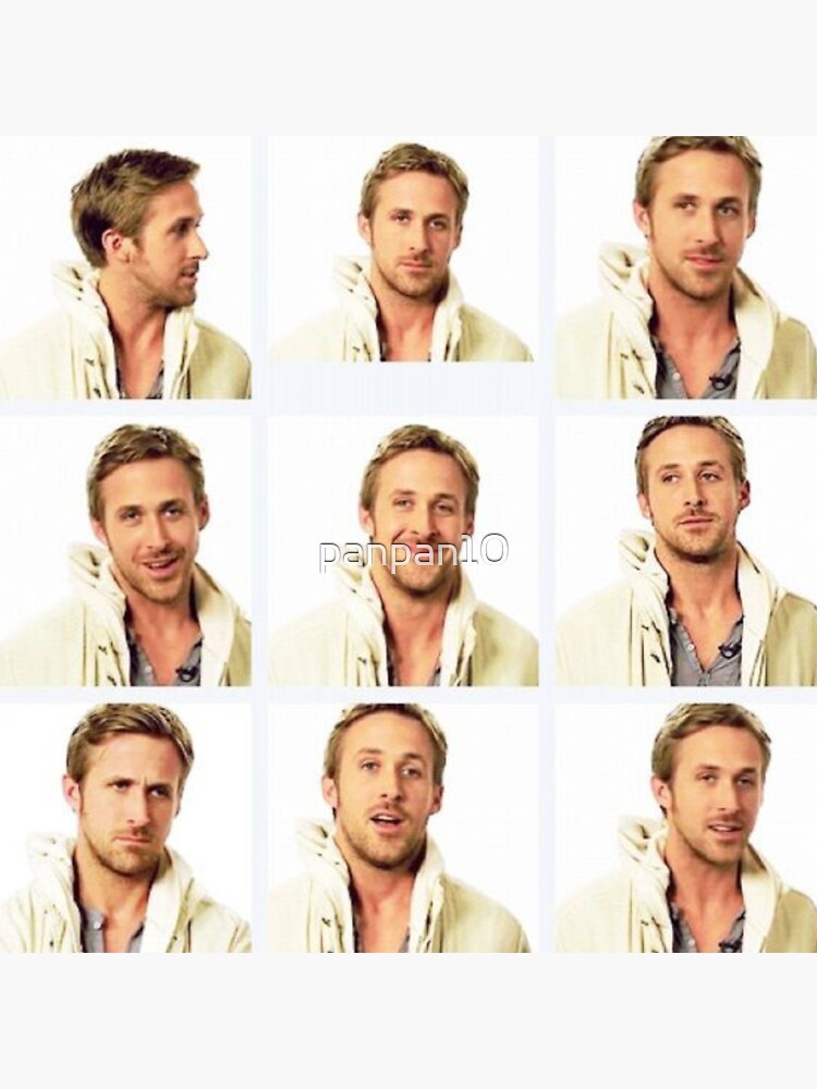 "ryan gosling " Sticker for Sale by panpan10 | Redbubble